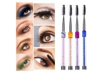 China Wholesale Price Crystal Eyelash Disposable Makeup Brush Lash Extension Tools Accessories for sale