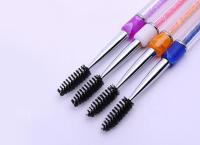 China Wholesale Price Crystal Eyelash Disposable Makeup Brush Lash Extension Tools Accessories for sale