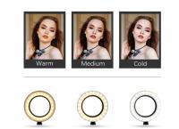 China 160 CM LED Ring with Tripod Stand Selfie Ringlight Video photography Lamp For Youtube Makeup Video Live Shooting for sale