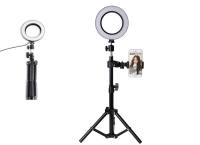 China 160 CM LED Ring with Tripod Stand Selfie Ringlight Video photography Lamp For Youtube Makeup Video Live Shooting for sale