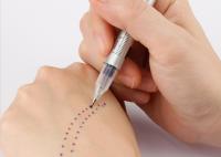 China Manufacturer Cosmetic Accessories Non-toxic tattoo makeup surgery marker gun eyebrow skin marker pen for sale