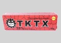 China TKTX 38% Ingredient 10g Pain Killer Tattoo Topical Anesthetic for sale