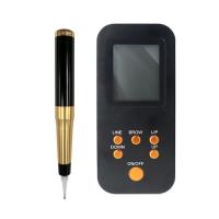 China Black Alumium Alloy 1.35W Wireless Black Permanent Makeup Machine for sale