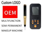 China Black Alumium Alloy 1.35W Wireless Black Permanent Makeup Machine for sale