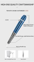 China Aluminium Alloy Multifunctional Permanent Tattoo Makeup Pen For Eyeliner for sale