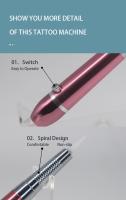 China Aluminium Alloy Multifunctional Permanent Tattoo Makeup Pen For Eyeliner for sale