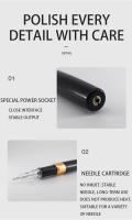 China Aluminium Alloy 35000rpm 15F Permanent Makeup Tattoo Kit For Eyebrow/ Eyeliner /Lip Tattoo for sale