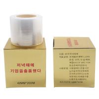 China 42mm*200m Permanent Makeup Accessories Plastic Wrap Cosmetic Glue for sale