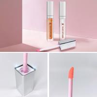 China Color-changing lip gloss does not decolorize Carrot red lip pigment moisturizes lips for sale