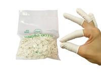 China Hot selling Disposable Latex Finger Cots Non-toxic Antistatic Protector Fingertip Fingers Work Gloves Protector for sale