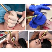 China 18cm Waterproof Permanent Makeup Tattoo Eyebrow Pencil Customized Logo for sale