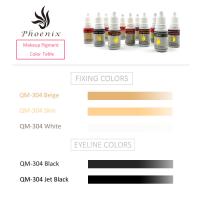 China 15ml / Bottle Micro Pigment Color Ink For Semi Permanent Tattoo for sale