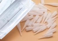 China OEM 1R Original Mosiac Tattoo Machine Pen Needle Tips 1 Prong For Permanent Makeup Eyebrow and Lips for sale