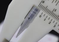 China Plastic 25mm Sterilized Tattoo 1R Needles Tip Nozzle  For Eyebrow Permanent Makeup Tattoo Machine Needle for sale
