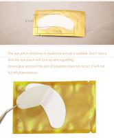 China Anti Wrinkle Disposable Hydrogel Eye Patch For Eyelash Lifting for sale
