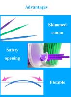 China Cotton Functional Youpin Cotton Swabs Eyelash Extension Accessories Makeup brush cleaning for sale
