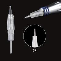 China Medical Grade 0.40mm 5R 3R Plastic Tattoo Machine Needle permanent makeup needle for sale