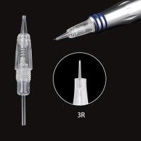 China Medical Grade 0.40mm 5R 3R Plastic Tattoo Machine Needle permanent makeup needle for sale