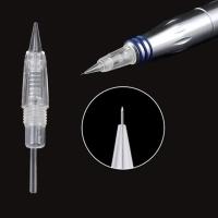 China Medical Grade 0.40mm 5R 3R Plastic Tattoo Machine Needle permanent makeup needle for sale