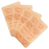 China 3D Silicone Eyebrow Permanent Makeup Practice Skin  for eyebrows and eyelashes for sale