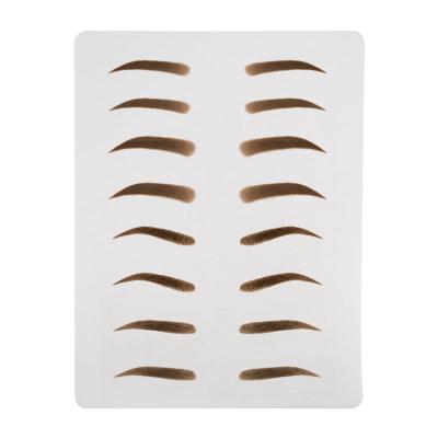 China Inkless Rubber Blank Permanent Makeup Tattoo Skin Double Sides for sale