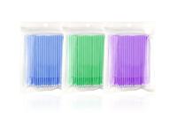 China Disposable Cotton Stick Tattoo Eyelash Extension Cleaning Stick Cotton Swab 100 pcs/pack for sale