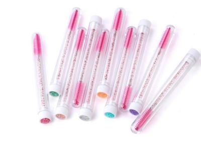 China High level 10cm Disposable Crystal Independent Tube Brushes Brow for sale