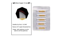 China Stainless Steel Microblading Blads 316 Tattoo Permanent Makeup Needles for sale