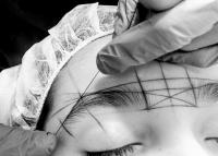 China Micro Per Inked Mapping String Line For Microblading Eyebrow Design With 10m for sale