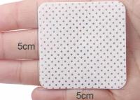 China 200 Pcs Eyelash Extension Glue Remover Cotton Paper Wipes Eyelash Tweezer Glue Cleaner Pads for sale