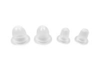 China 1.4cm Disposable Durable Silicone Tattoo Ink Ring Caps Eyelash Grafting for sale