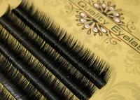 China Real Silk Individual Mink Soft  8mm 12mm Natural Fake Eyelashes for sale