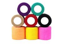 China 5cm * 5cm Cotton Self Adhesive Elastic Bandage For Handle Grip Tube for sale