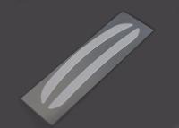 China 0.5*7cm Plastic Eyebrow Shaper Tools For Permanent Makeup Tattoo Stricker for sale