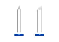 China 0.20mm /  0.25mm Tattoo Manual Pen 0.25mm 14Z Permanent Makeup Needles for sale