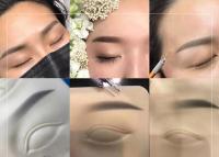 China High Quality PMU Microblading 3 RL Eyebrow Embroidery Blade Needle for sale