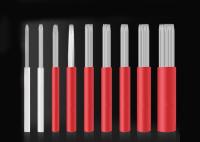 China 0.35MM SS Stainless Steel Microblading Manual Eyebrow Tattoo Needle for sale