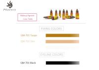 China Safe Phoenix Tattoo Pigment Organic Tattoo Ink 55g Permanent Makeup Pigments for sale