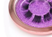 China Black Color 25mm 5D Extension Natural Fake Eyelashes Fluffy Mink False Eyelash for sale