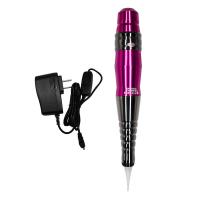 China Rose Red Copper Permanent Makeup Machine Pen For Eyebrow Lips for sale