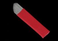 China 0.18mm 15 Pins Tattoo Machine Needle 15 Flex For Manual Eyebrow Pen for sale