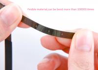 China Stainless Steel Eyebrow Microblading Ruler Three Point Positioning Makeup Permanent Stencil Shaper for sale