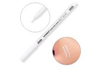 China 12g White Waterproof Eyebrow Marker Pen For Tattoo Positioning for sale