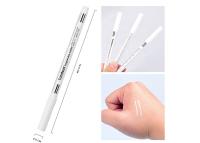 China 12g White Waterproof Eyebrow Marker Pen For Tattoo Positioning for sale