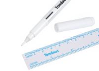 China 12g White Waterproof Eyebrow Marker Pen For Tattoo Positioning for sale