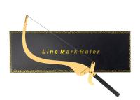 China Customized Logo Eyebrow Microblading Tool Tattoo Line Mark Ruler for sale