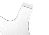 China Perm Tool Disposable Y Shape 3.3*4.5cm Plastic EEyelash extension Y shape mascara brush for sale