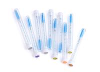 China Synthetic Fiber Eyelash Extension Accessories 10cm Make Up Brushes for sale
