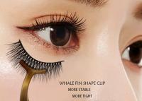 China 22mm Self Adhesive Eyeliner For Eyelash Real Fluffy False Eyelashes for sale