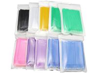 China Contton Ans Plastic PMU Eyelash Extension Accessories Mascara Disposable Makeup Brushes for sale
